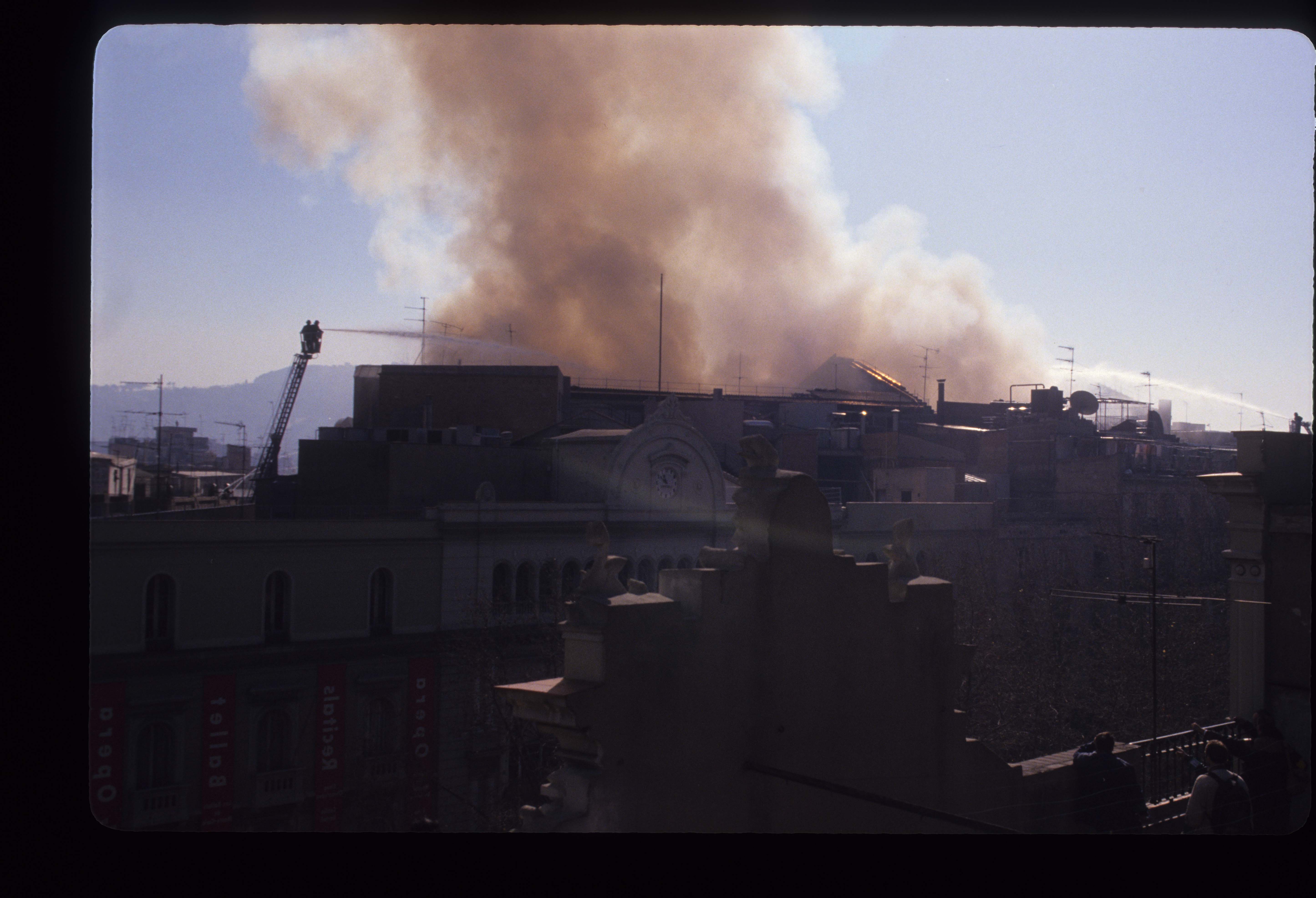 24 anys de l'incendi del Liceu - El Temps